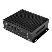 China 32GB Memory Fanless PC with 14 X GPIO 7 Inputs for Industrial Automation for sale