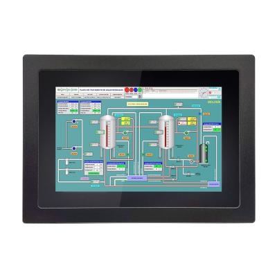 China Embedded High Brightness 1000 Nits Industrial All In One PC Celeron J4125 10.1 Inch Capacitive Touch With 4G Module Gnss for sale