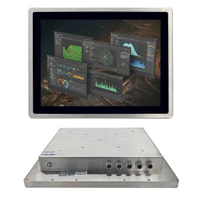 China Rugged Tablet PC All In One IP69K Waterproof Optical Bonding Touch Screen 15 Inch Intel Celeron J4125 8GB DDR4 128GB SSD for sale