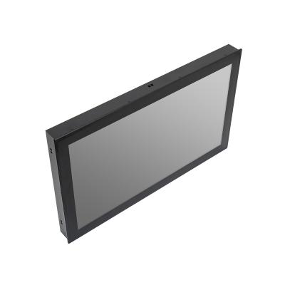 China Wide Temperature Industrial All-in-one PC Celeron J4125 21.5-inch 10-point Capacitive Touch Screen Sunlight Readable, Fan Cooling for sale