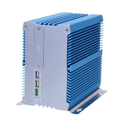 China Fanned Embedded BOX PC Intel i5-1035G1 DDR4 32GB 4 USB 3.0 for sale