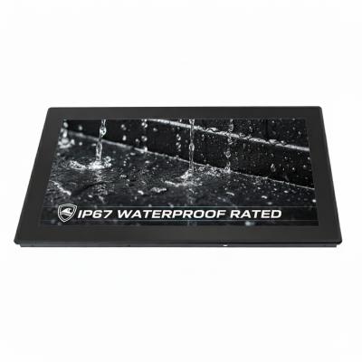 China 21.5 Inch Industrial Full IP65 Waterproof Capacitive Touch Panel PC with Intel J1900 Quad-Core Processor for sale