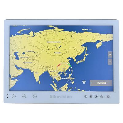 China 17 Inch 1500 Nits IP67 Waterproof Touch Monitor Industrial LCD Touch Screen Marine Monitor for sale