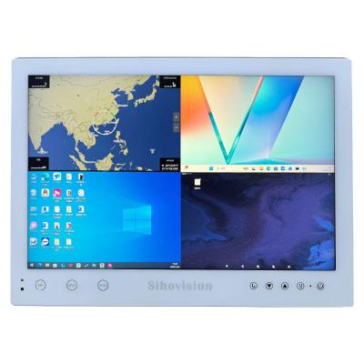 China 17 Inch Waterproof Touch Monitor with 1920x1200 Resolution and 10 Point Touch for Industrial and Marine Applications for sale