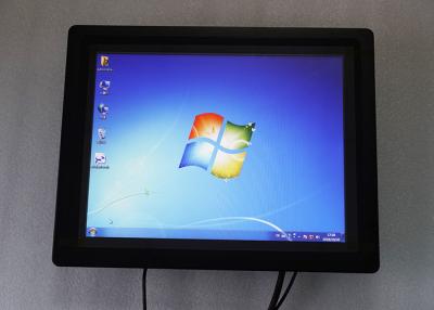 China Panel Mount Resistive Touch Monitor Rugged 15 Inch 1024x768 VGA HDMI USB Interface for sale
