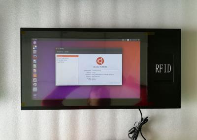 China 400 Nits Brightness 10MM Industrial Touch Panel PC 15.6 Inch With 3G RFID Module for sale