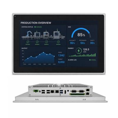 China Embedded Touch Panel PC with 1000 Nits Brightness, Front IP65 Rating, and Multi-Touch Interface for Industrial Applications for sale