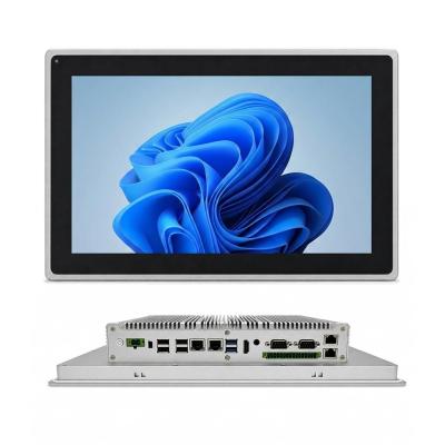 China Embedded Touch Panel PC with 1000 Nits Brightness, TPM 2.0 Security, and 9V-36V Wide Voltage for Industrial Applications for sale