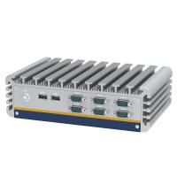China AMD Ryzen Embedded R2314 Industrial Mini PC with 64 GB RAM and SSD+HDD Storage for Industrial Automation for sale