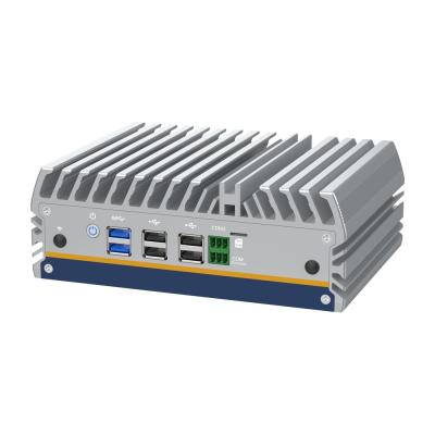 China Industrial Mini PC with 2x Intel I226-V Network 12V DC Power and 2x 10 GbE SFP+ Ports for Industrial Automation for sale