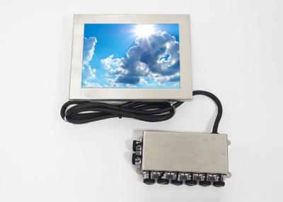 China 304 Stainless Steel Industrial Touch Screen PC 12.1 Inch With A Breakout Box for sale