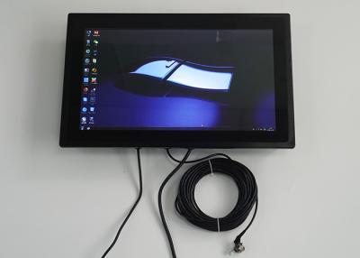 China LCD Waterproof Touch Monitor 15.6 Inch Full IP67 1920*1080 With 10m Cable Dimmer for sale
