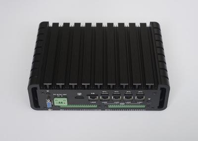 China I7-6500U Video Analysis Industrial Mini PC GPIO Four POE Work With Webcam for sale