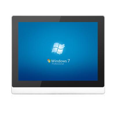 China Multi - Points PCAP Industrial Touch Panel PC 2mm Tempered Glass For Vandalproof for sale
