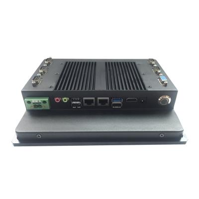 China Wide Viewing Angle Touch Screen Lcd Panel , 8'' Industrial All In One Pc Anti Interference for sale