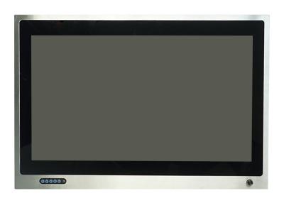 China Stainless Steel Industrial Capacitive Touch Monitor 27'' 1000 Nits Dimmer Adjustable for sale