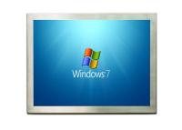China 17 Inch Stainless Steel Panel PC Touch With Glove / 4MM Tempered Glass for sale