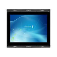 China 12 Inch RS232 35W 1000cd/M2 1024x768 Rugged Touch Monitor for sale