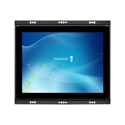 China 12 Inch RS232 35W 1000cd/M2 1024x768 Rugged Touch Monitor for sale