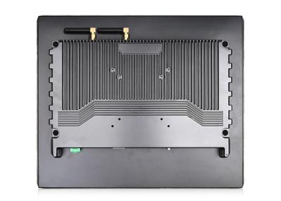 China 3 COM RS232 RS485 12V 24V Embedded Touch Panel Pc Linux 34W for sale