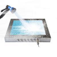 China 17in 400nits Stainless Steel Panel PC IP67 EETI Touch Fanless for sale