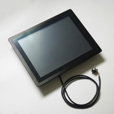 China 5 Wire Resistive Touch Screen Monitor 24/7h Aluminum Alloy Case With Diming Button for sale