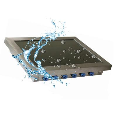 China Industrial Panel Pc Intel I3-3217U RAM 8G 256G SSD IP65 Waterproof 24 Inch Resistive for sale