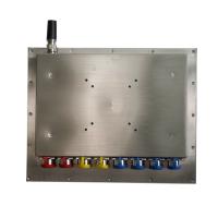 China Touch Screen Stainless Steel Panel PC With Resistive / Capacitive Ethernet 128GB/256GB SSD for sale