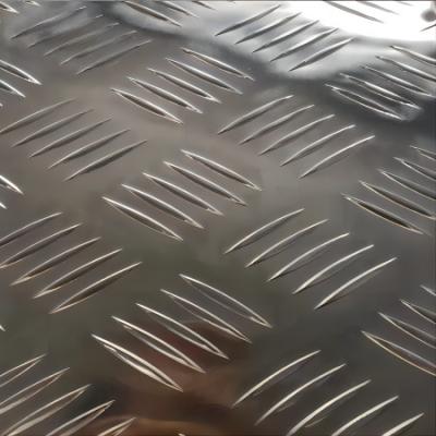 China Rustproof 5052 Aluminium Checkered Plate Sheet For Building 1500mm for sale