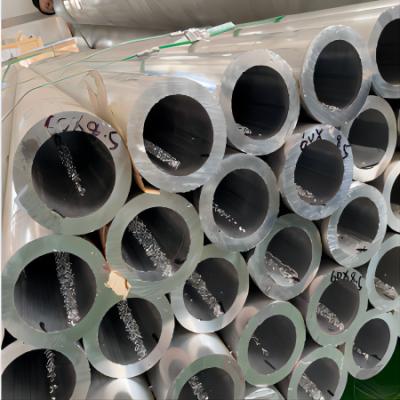 China ASTM 5083 Anodized Aluminum Round Tube 9000mm Length for Shipbuilding for sale