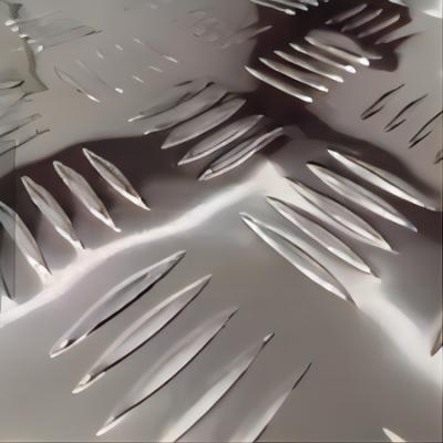 China 5083 Aluminum Checker Plate Sheet 500x2.5mm for sale