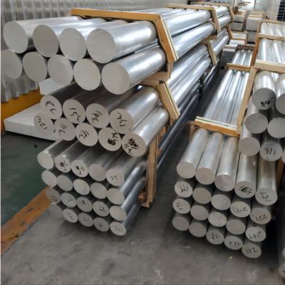 China ASTM B221M 6036 Anodized Aluminum Round Rod 1000mm for Locomotive Parts for sale