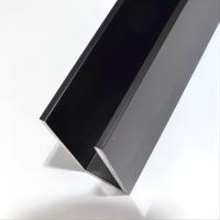 China 6005 Black Anodized Aluminum U Channel 3m For Decorations for sale