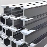 China GB 6061 Mill Finish Silver Structural Aluminium I Beam 3000mm for Industrial Use for sale
