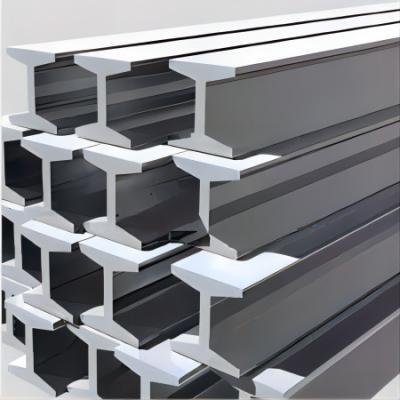 China GB 6061 Mill Finish Silver Structural Aluminium I Beam 3000mm for Industrial Use for sale