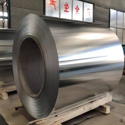 China Polished 6063 Aluminum Coils 500mm to 2000mm Width Coated Surface for Building for sale
