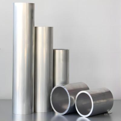 China ASTM 7003 6000mm Mill Finish Aluminum Round Tube Pipe for Cars High Strength for sale