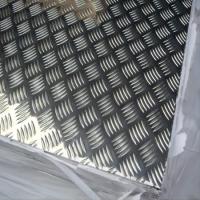 China JIS 3003 Aluminum Checkered Plate 1000mm Polished Diamond Sheet Anti Skid for sale