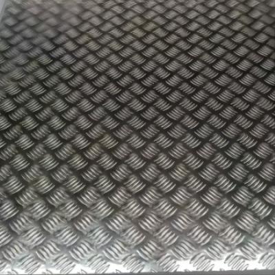 China ASTM 5005 Aluminum Checkered Plate For Construction 200-2600mm Width for sale