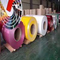 China ASTM 5052 Color Coated Surface  Aluminium Coil 1500mm Width for sale