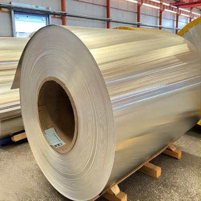 China 1060 Silver Surface Aluminum Coils 10mm - 2000mm Width For Chemical Equipment for sale