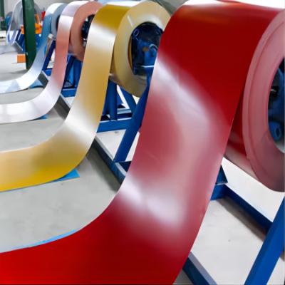 China 3003 H14 Aluminum Gutter Coil White Surface 0.4mm 0.55mm Thickness for Fuel Tanker for sale