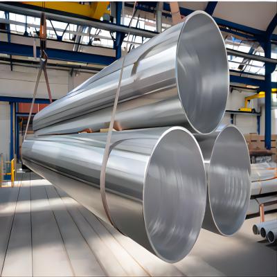 China Anodized Extruded Round Aluminum Tube Pipe 24 Gauge 20 Gauge OD 3-300mm for Automobile for sale
