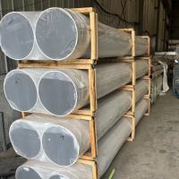 China ASTM 6061 T6 Aluminum Tube Alloy Round Pipe 125mm OD 10mm Wall for Transport for sale
