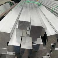 China 6061 T6 Aluminum Square Rod 20mm Wall Thickness Decorative Industrial Bar 100mm to 6000mm Length for sale
