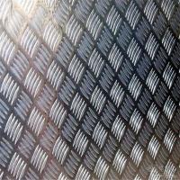 China AISI 5083 Alloy 5 Bar Aluminium Checker Plate 4x8 Mill Finish Decorative Sheet for sale