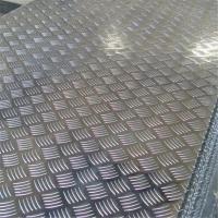 China AISI 5083 Alloy 5 Bar Aluminium Checker Plate 4x8 Mill Finish Decorative Sheet for sale