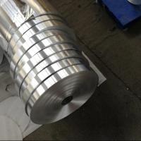 China Brushed Mirror 1100 H16 Thin Aluminum Strips Color Coated Cold Drawn Alloy 50mm Width for sale
