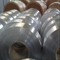 China Alloy 8011 0.1mm Aluminum Strip PVC Film for Pipe Wrapping Custom Size for sale