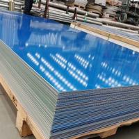 China ASTM 3003 Aluminum Sheet 1220mm Width Al-Mn Alloy Mill Finish Blue Film Marine Grade for sale